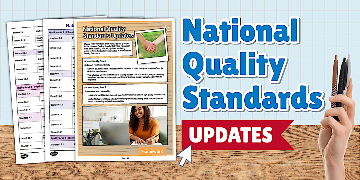 National Quality Standards Updates Pack