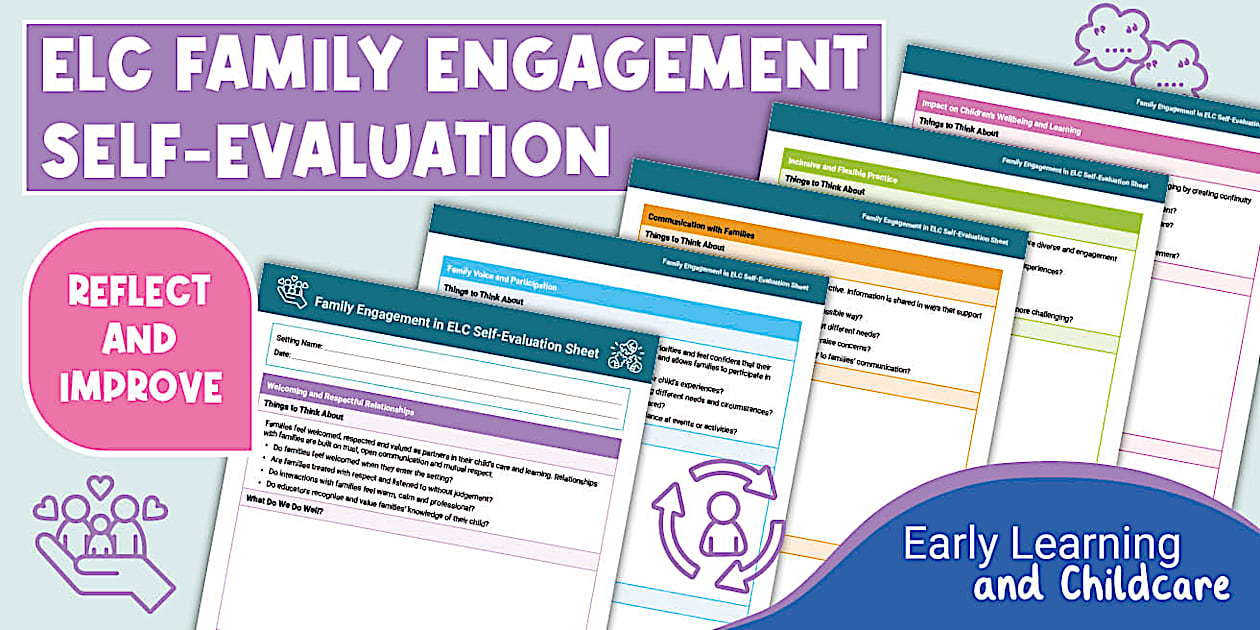 ELC Family Engagement Self-Evaluation Sheet