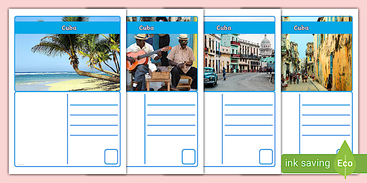 Postcards from Cuba (Hecho por educadores) - Twinkl