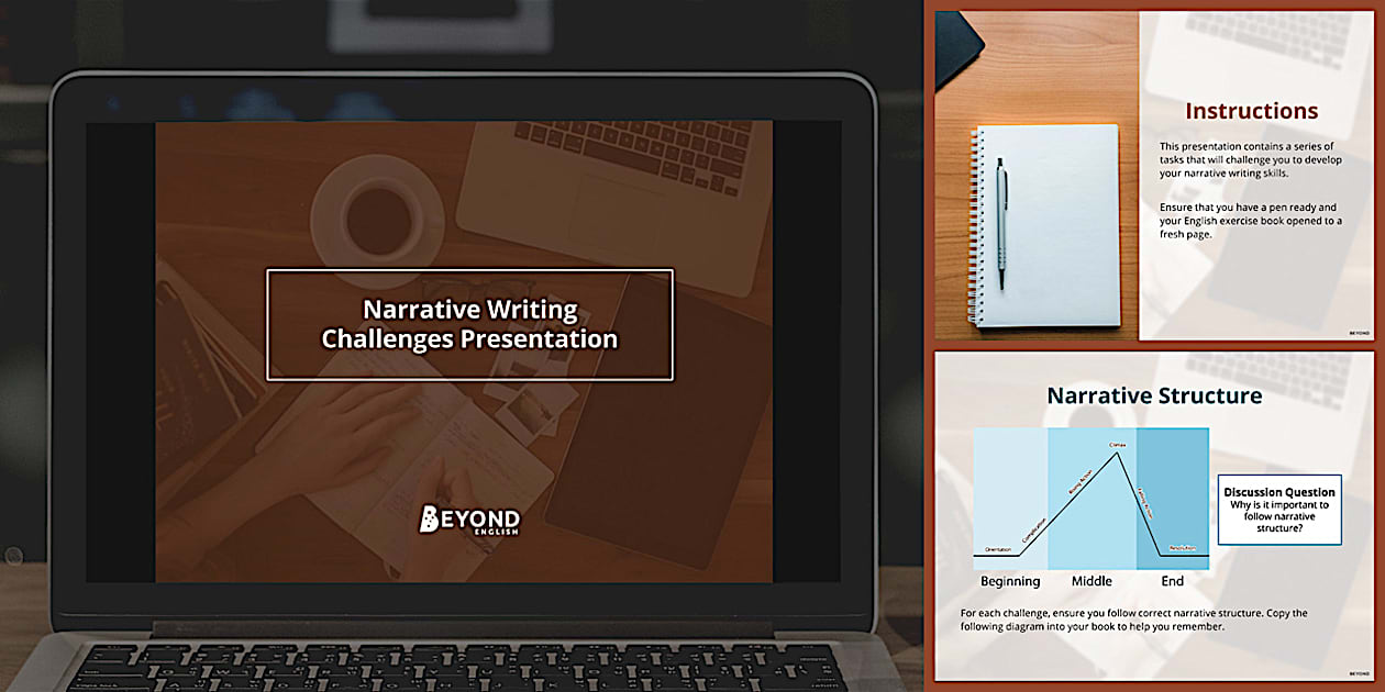 Narrative Writing Challenges Presentation (Lehrer gemacht)