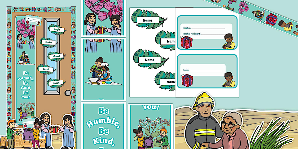 Humility Themed Door Display (Teacher-Made) - Twinkl