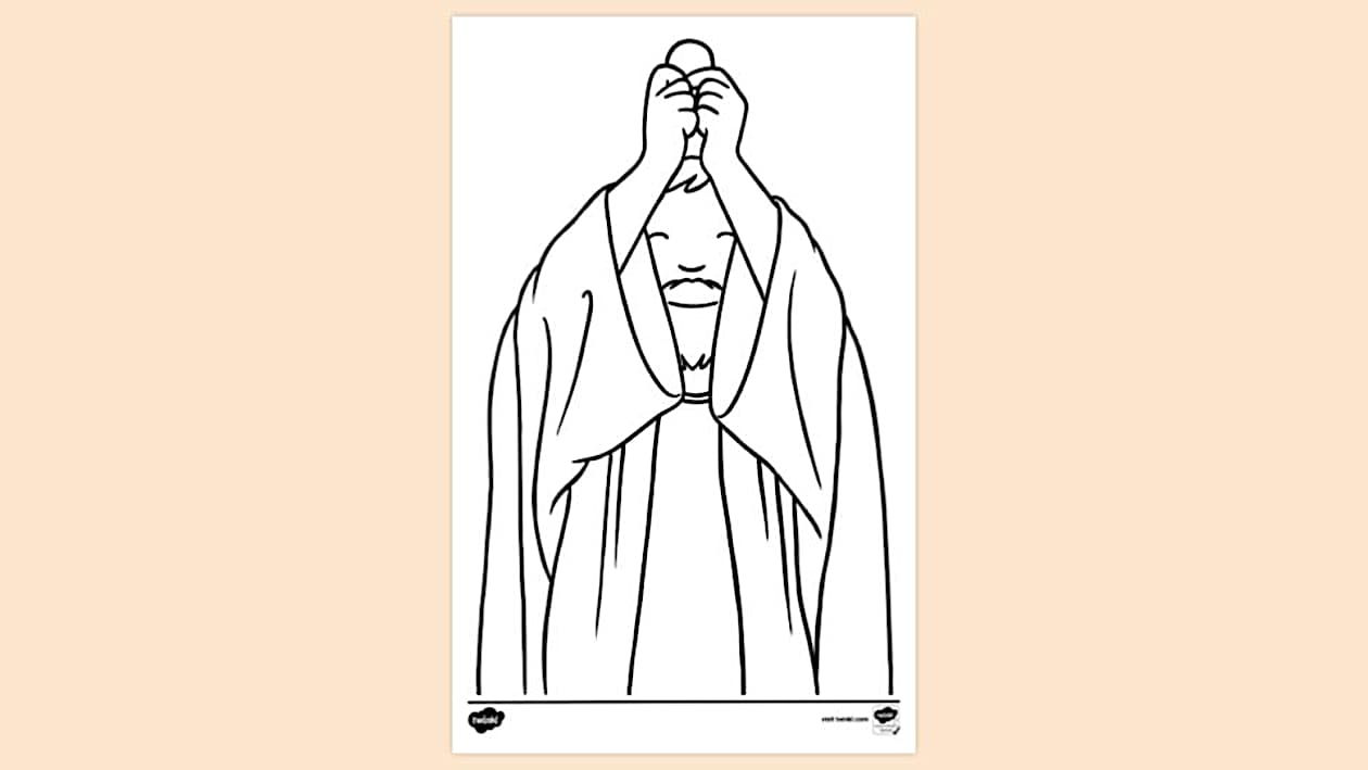 Religious Colouring | Colouring Sheets (teacher made)