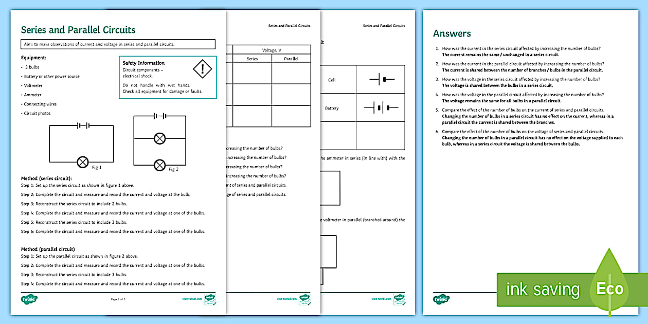Natural Science | Grade 7 | Practical Tasks | Circuits