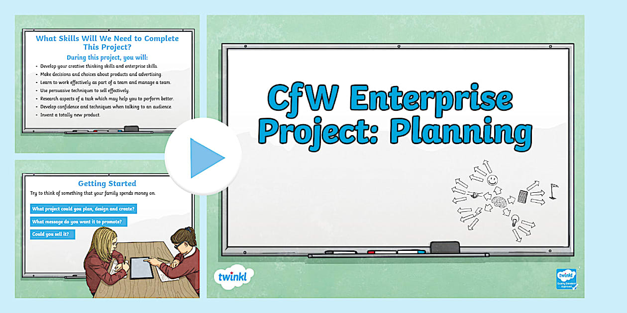 Enterprise Project Planning: PowerPoint PS3 (Teacher-Made)