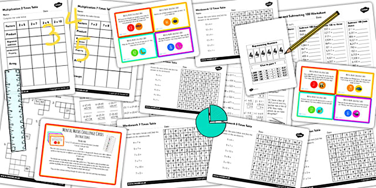 Parents KS2 Maths Resource Pack (teacher made) - Twinkl