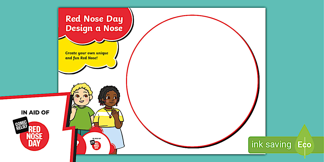 FREE! - Red Nose Day Design Challenge | Design a Red Nose