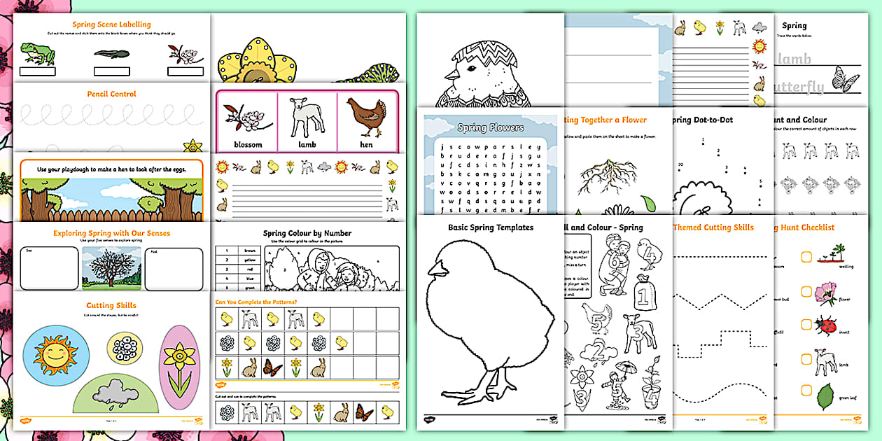Aistear Spring Theme Activity Pack | Twinkl ROI Resources