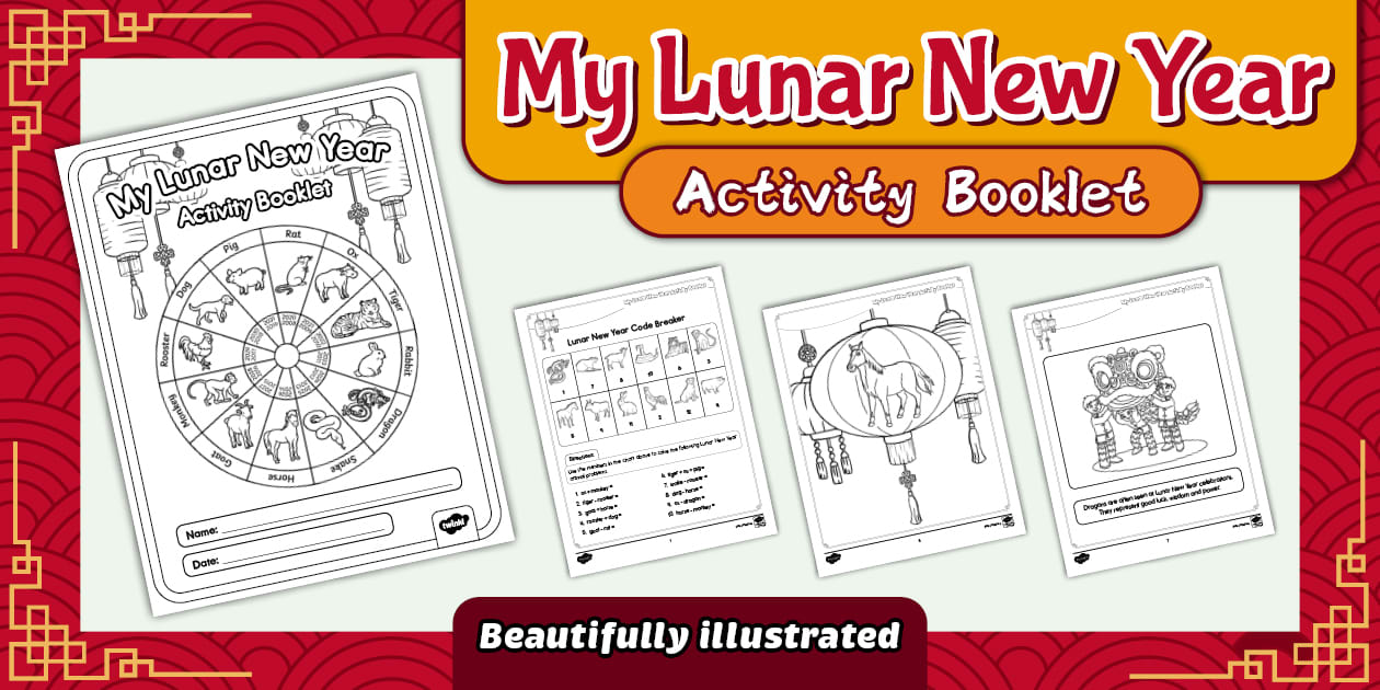 Year of the Horse Primary Early Finisher Activity