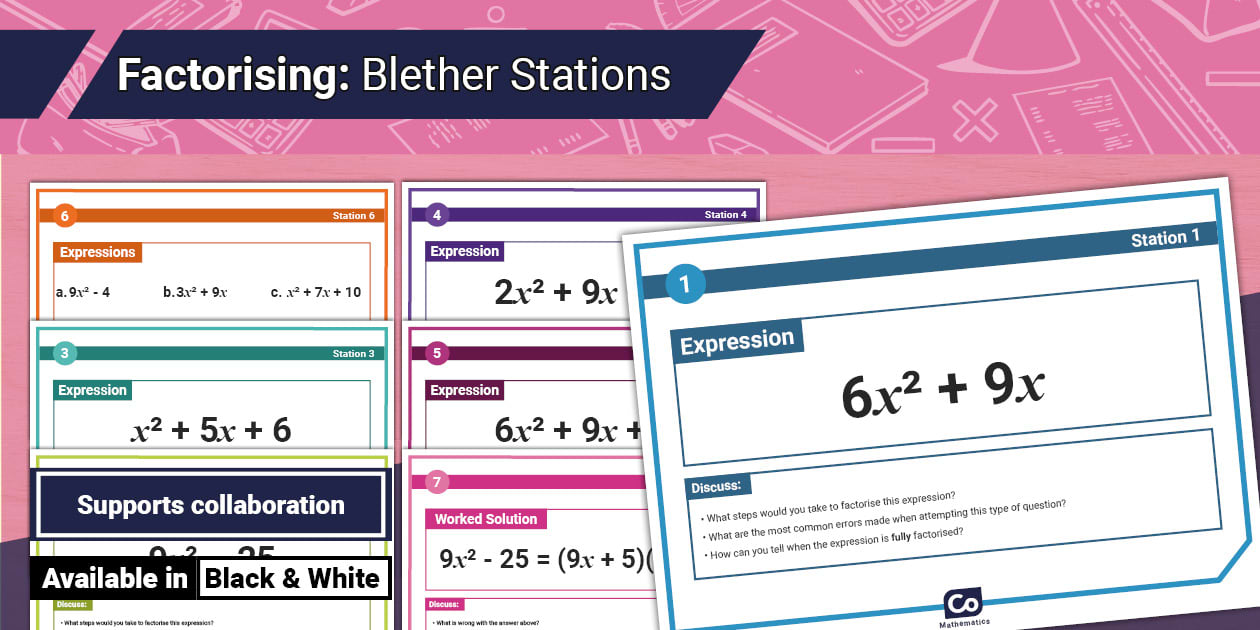 Factorising Blether Stations