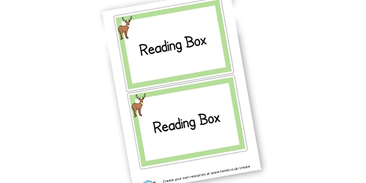 Outside Box Resources (Teacher-Made) - Twinkl