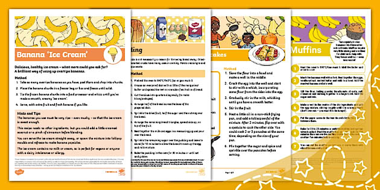 Dessert Recipe Activity Pack (teacher made) - Twinkl