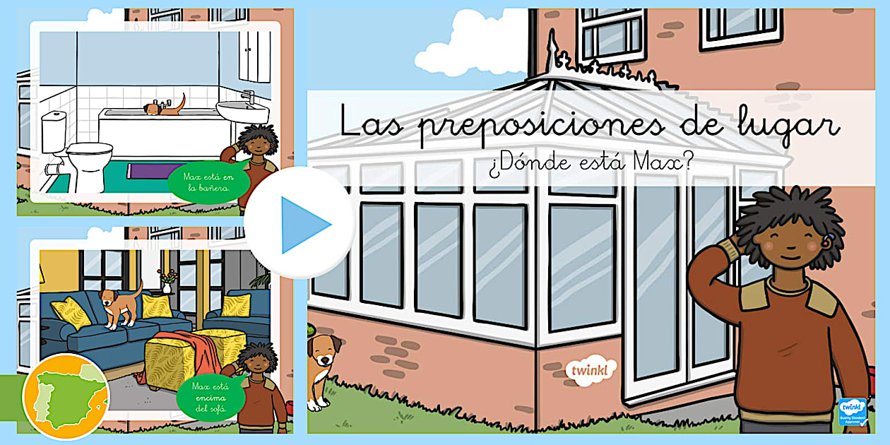 Presentación: ¿Dónde está Max? - Twinkl