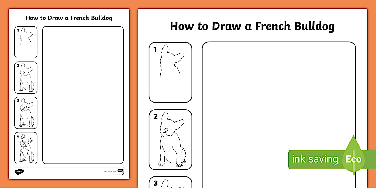 How to Draw a French Bulldog Activity (Teacher-Made)