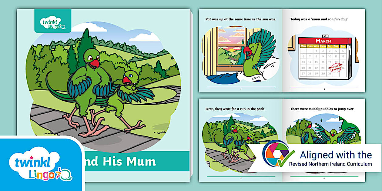 Pat and His Mum Phase 2 'u' Sound Story - Twinkl