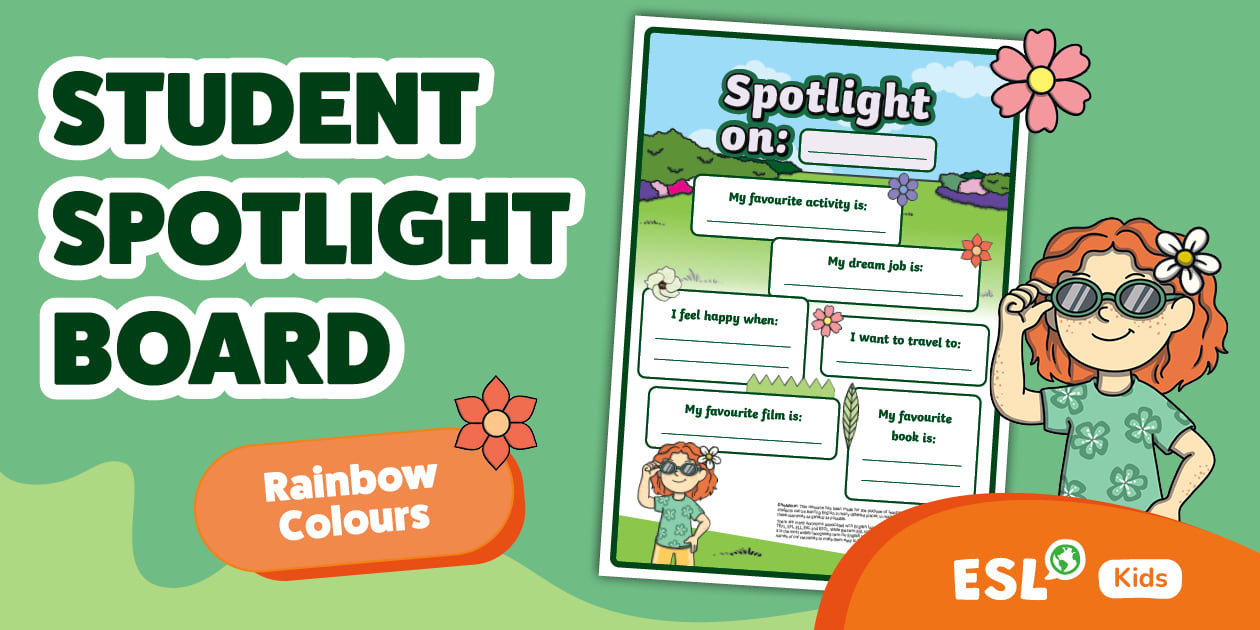 ESL Student Spotlight: Rainbow Colours