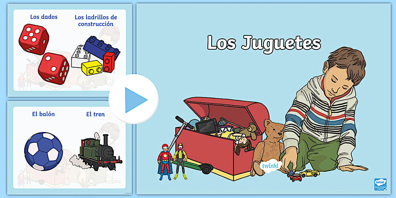 Toys PowerPoint Spanish - Twinkl