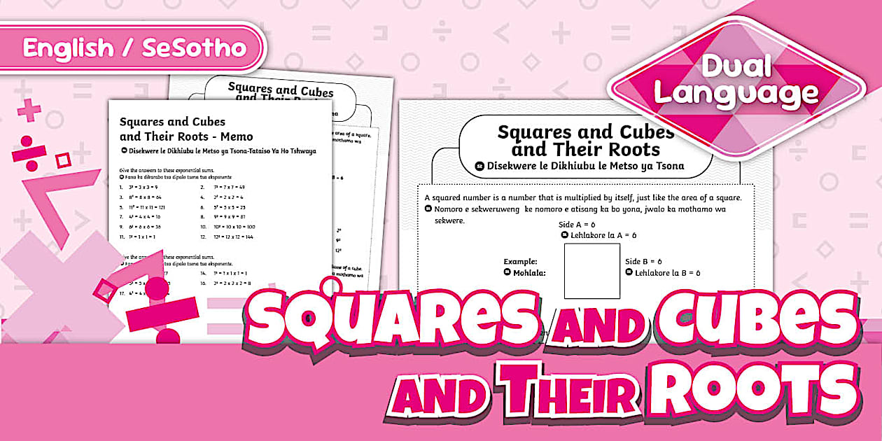 Grade 7 Maths Term 2 Squares and Cubes and Their Roots