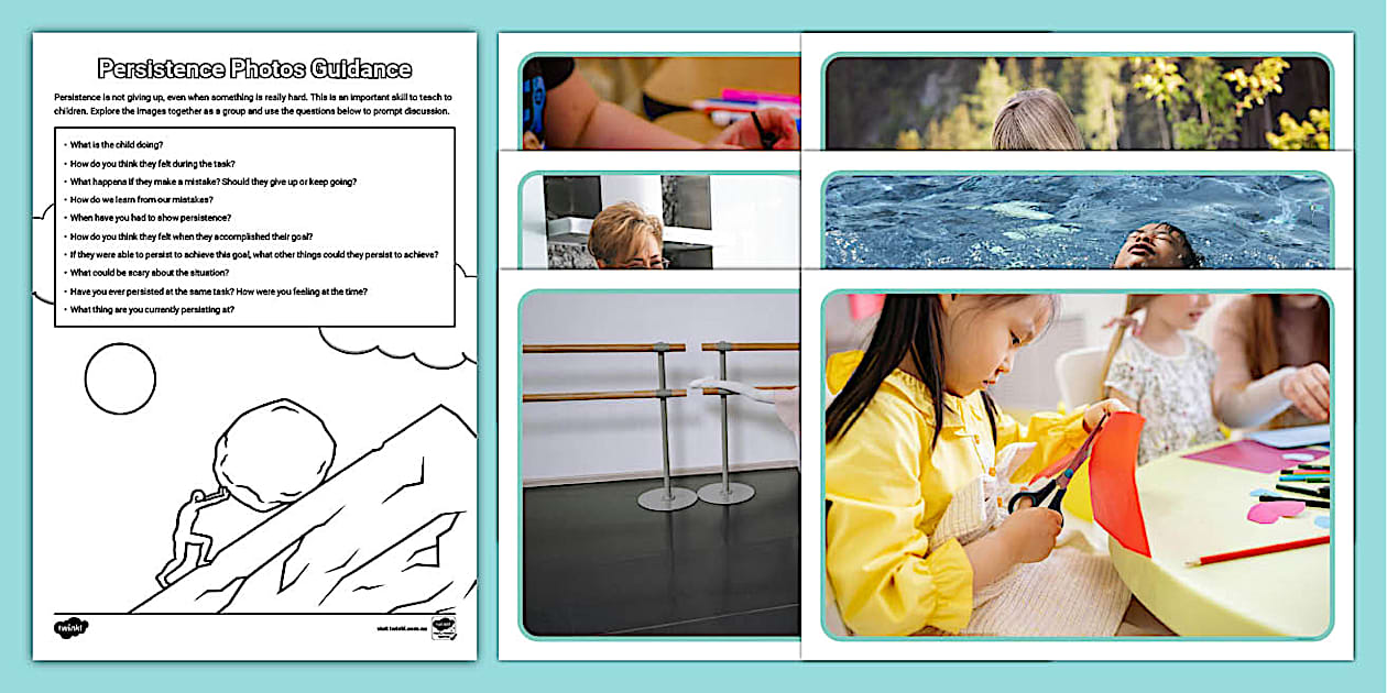 Persistence Photos (teacher made) - Twinkl