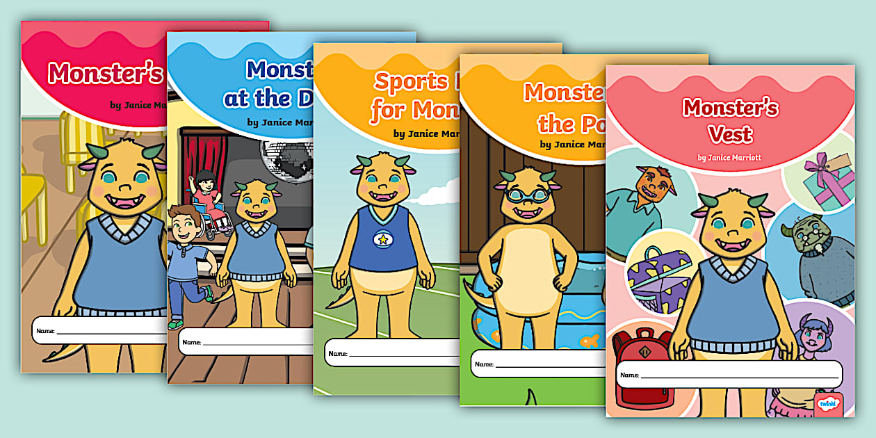 Monster Series Follow Up Activity Pack (teacher made)