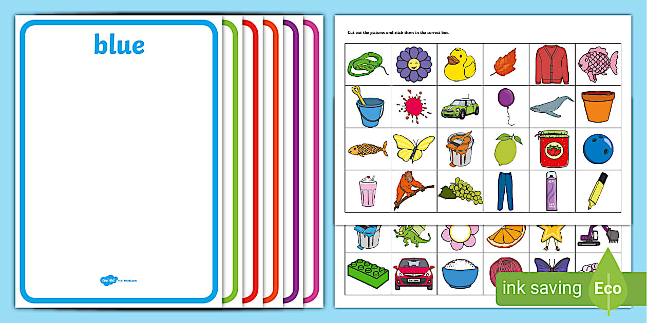 Color Sorting Activity (Teacher-Made) - Twinkl