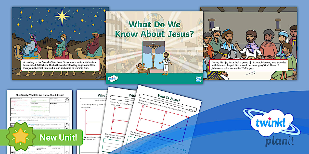 Lesson 4: Jesus – KS1 Christianity – Twinkl PlanIt