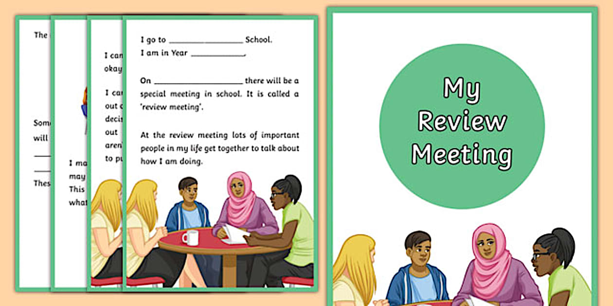 Editable Person Centred Review Social Situation - Twinkl