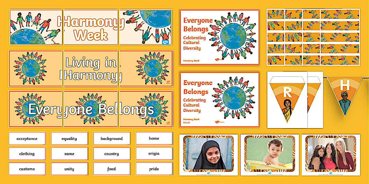 Harmony Week Display Pack - Australian Learning Resources