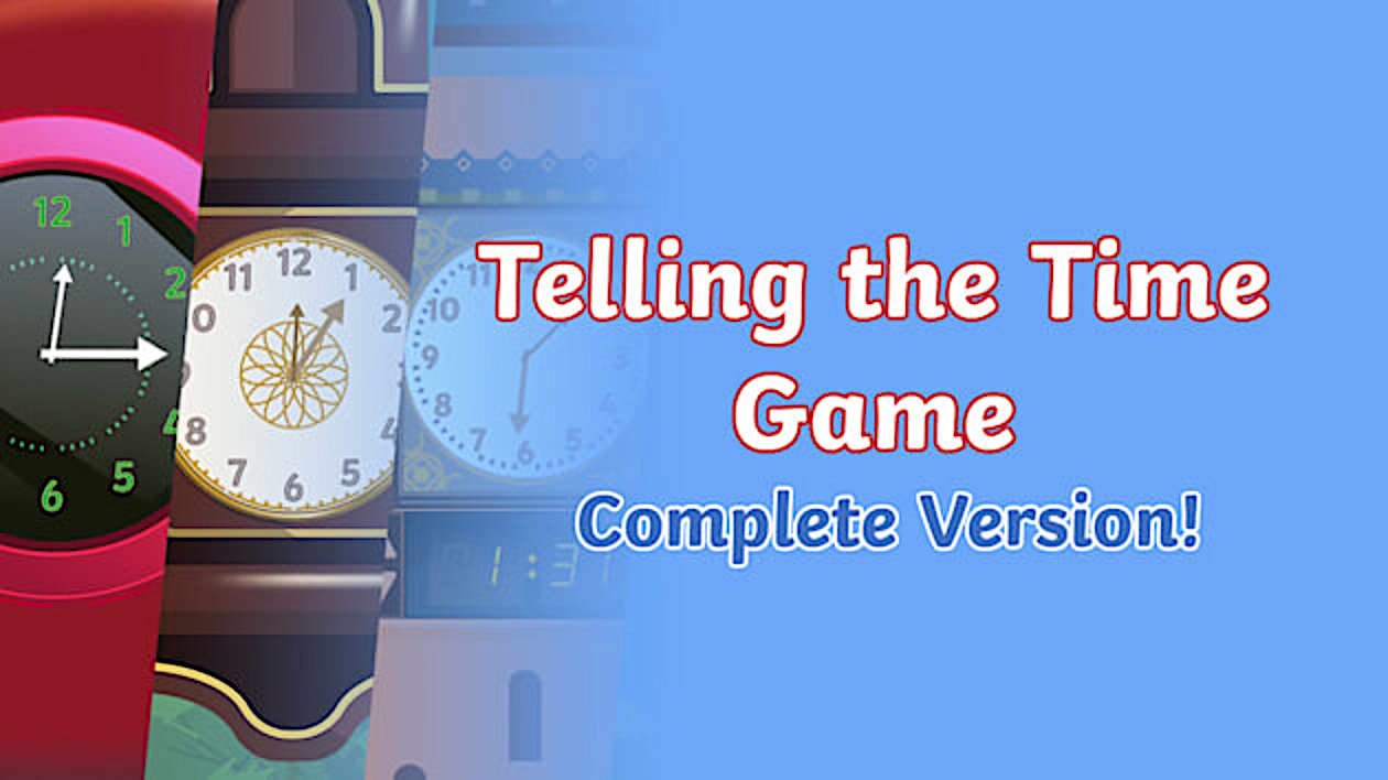 👉 Telling the Time Interactive Games – Fun Learning for Kids