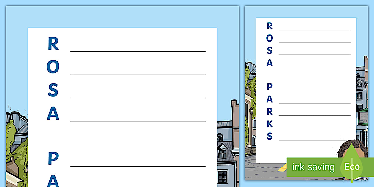 Rosa Parks Poem For KS2 (teacher made) - Twinkl