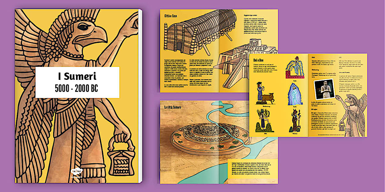Ebook sui Sumeri per la scuola primaria (teacher made)