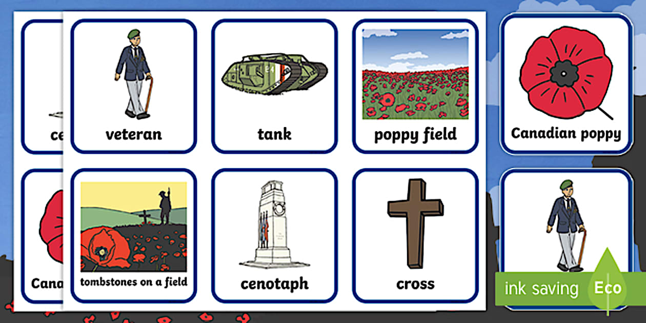 Remembrance Day Matching Game EYFS - Early Years Remembrance