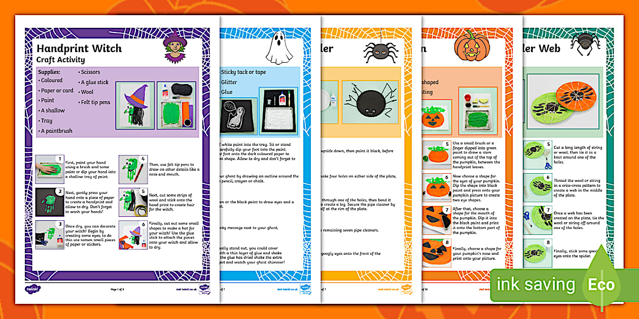 Halloween Art Ideas For Preschoolers (teacher made) - Twinkl