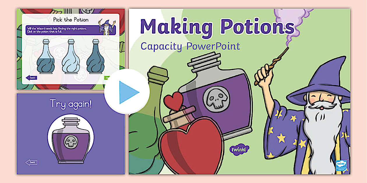 Grade R Capacity Potions PowerPoint (Teacher-Made) - Twinkl