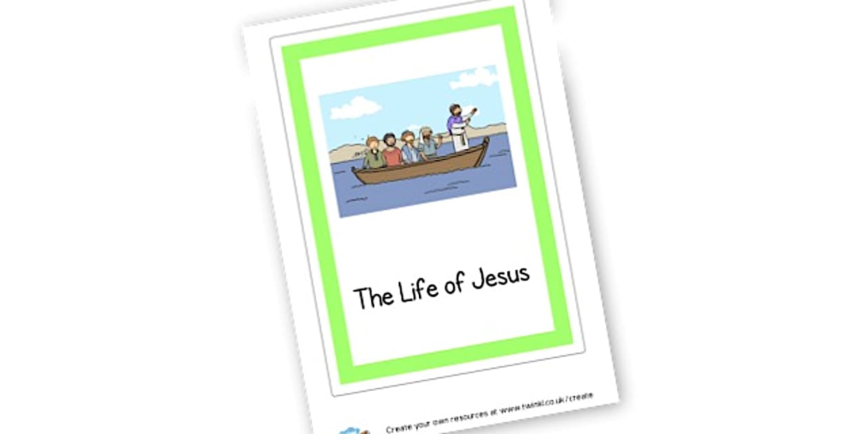 The Life of Jesus Book Cover - Twinkl