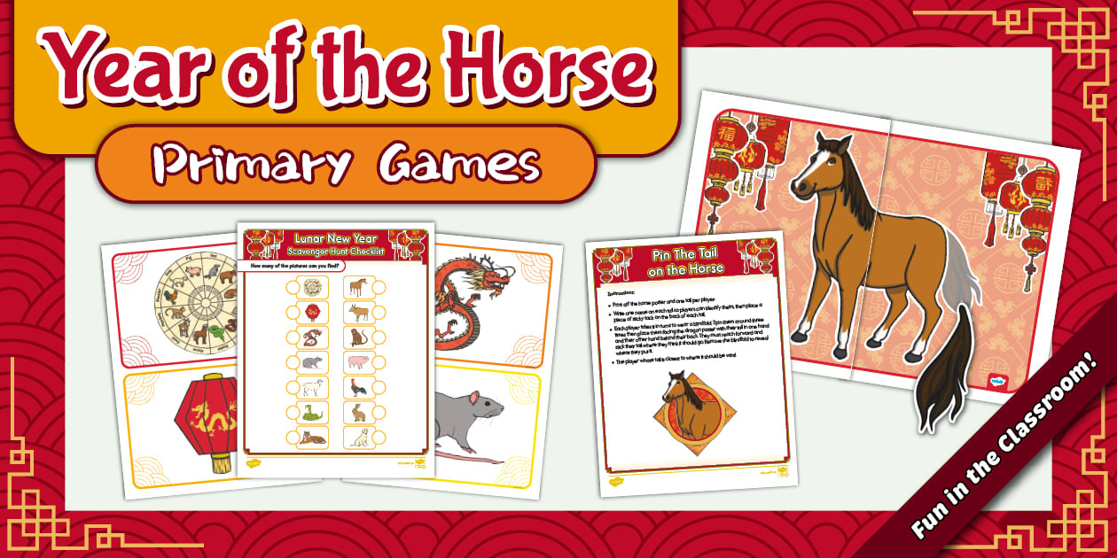 Year of the Horse Primary Games