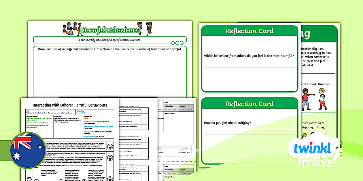 Year 2 Health Interacting with Others: Harmful Behaviours