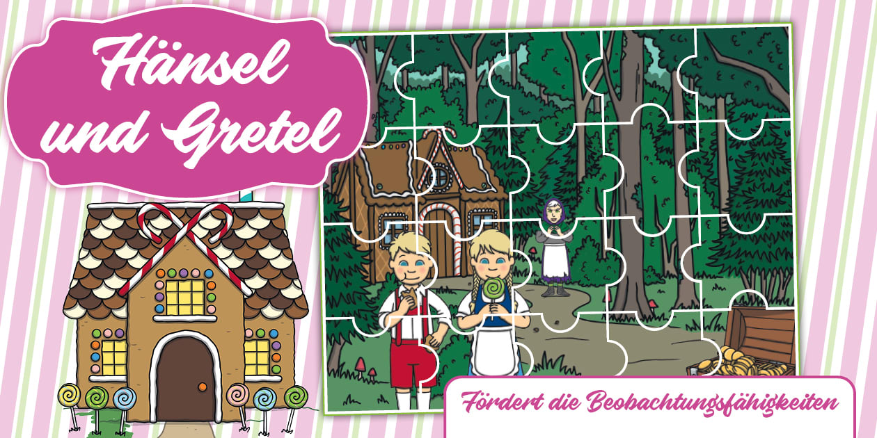 Hänsel und Gretel - Puzzle