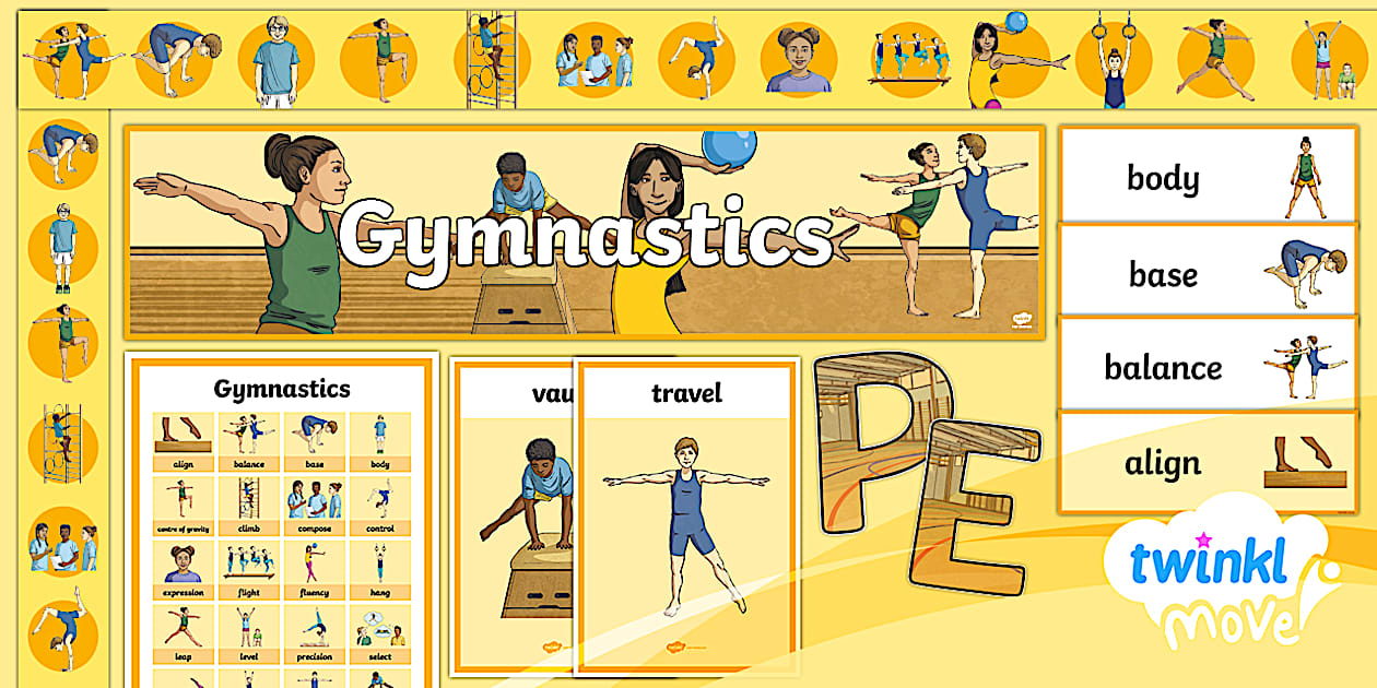 Gymnastics Display Pack - KS2 PE Lesson - Twinkl Move