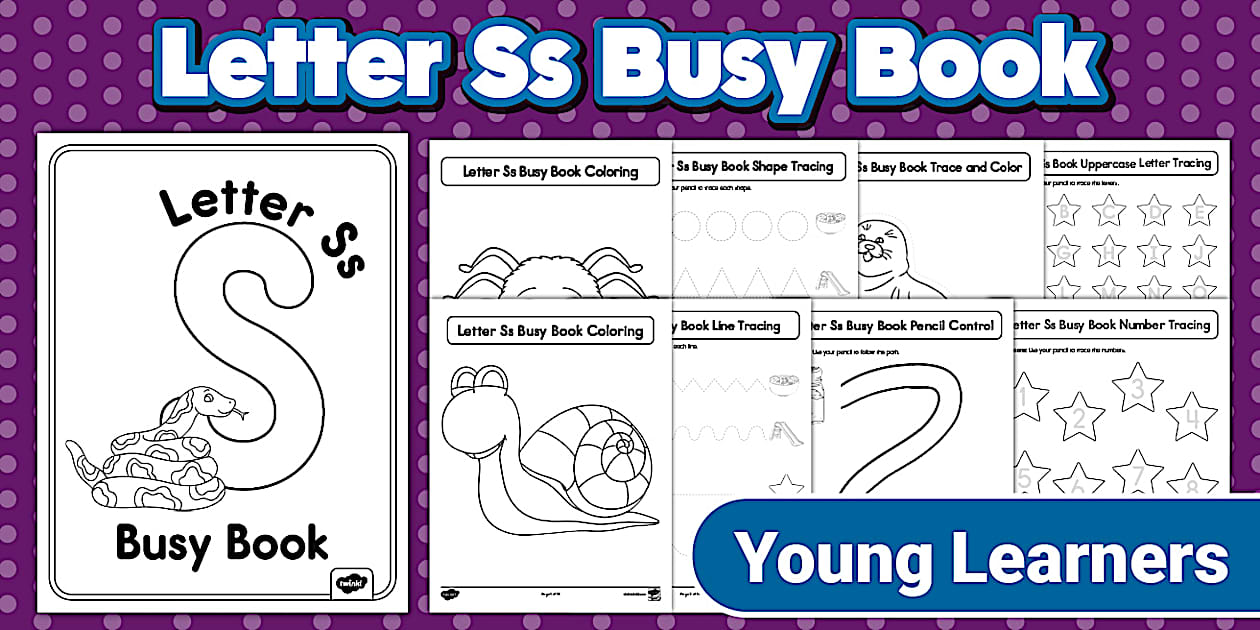 Letter Ss Busy Book