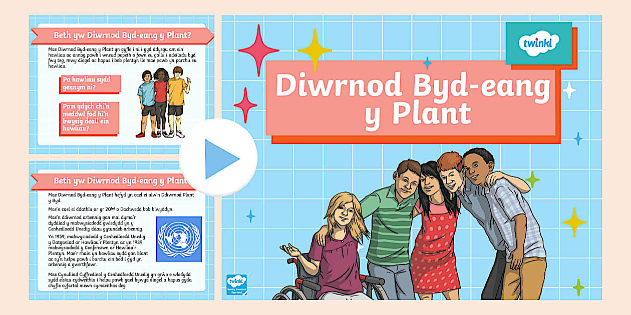 Gwasanaeth Diwrnod Byd-eang y Plant (teacher made) - Twinkl