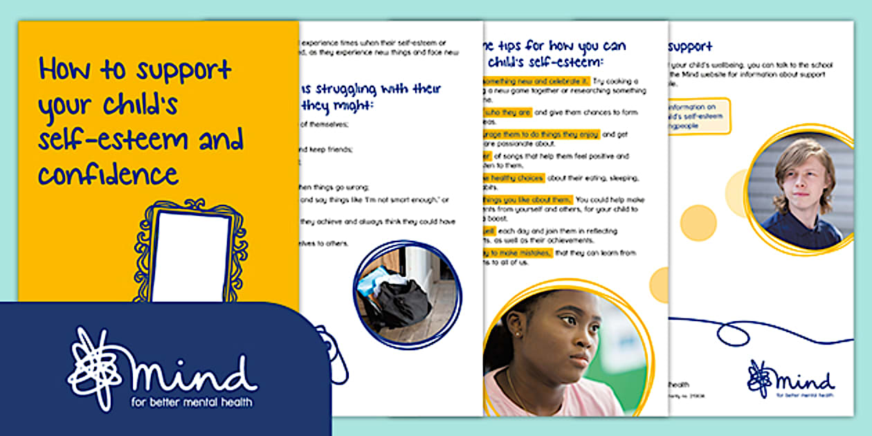 FREE! - How to Build Your Child's Self-Esteem and Confidence Leaflet
