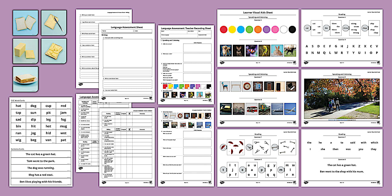 Language Assessment Tools pdf | EAL & ESL Primary Resources