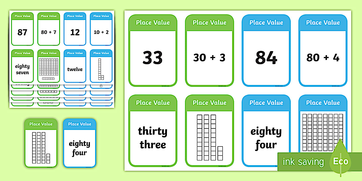 Place Value Go Fish Style Activity - Maths Games - Primary
