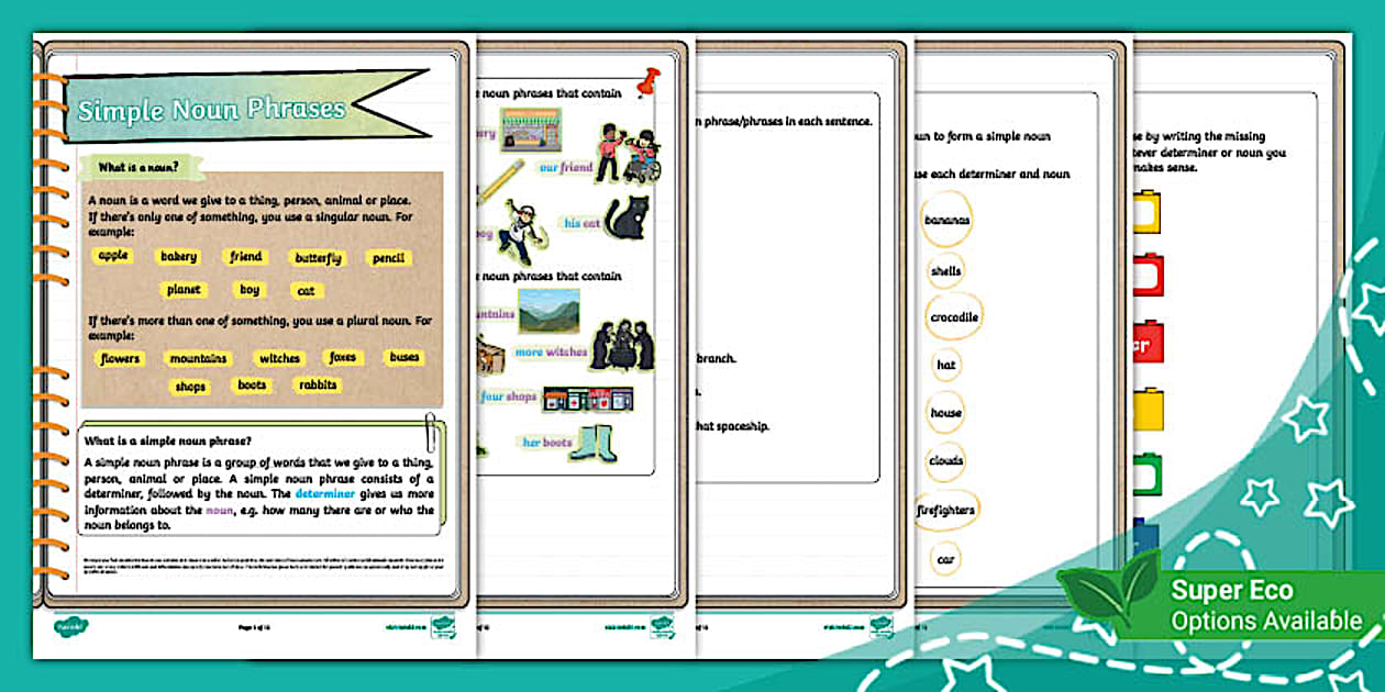 Simple Noun Phrases (Ages 5 - 6)