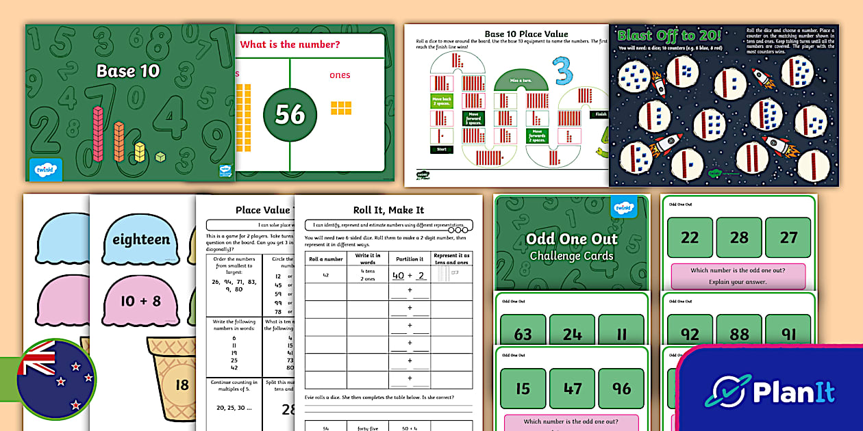 Place Value Supporting Activity Pack (Hecho por educadores)