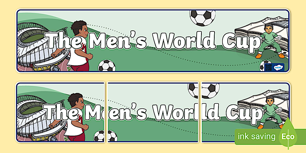 World Cup 2022 Banner – Display Resource (teacher made)