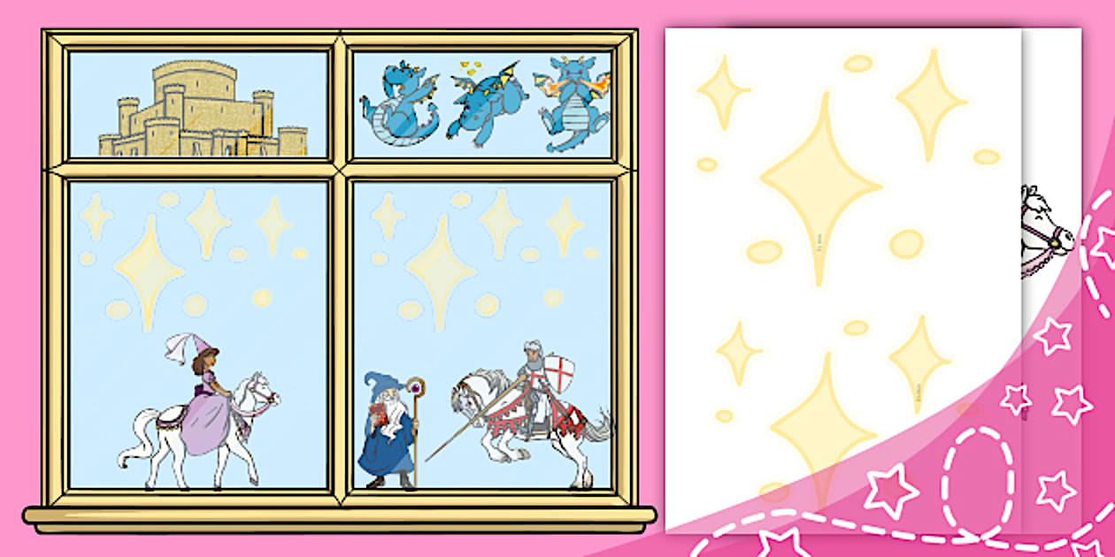 Fantasy Window Display (Classic) (teacher made) - Twinkl