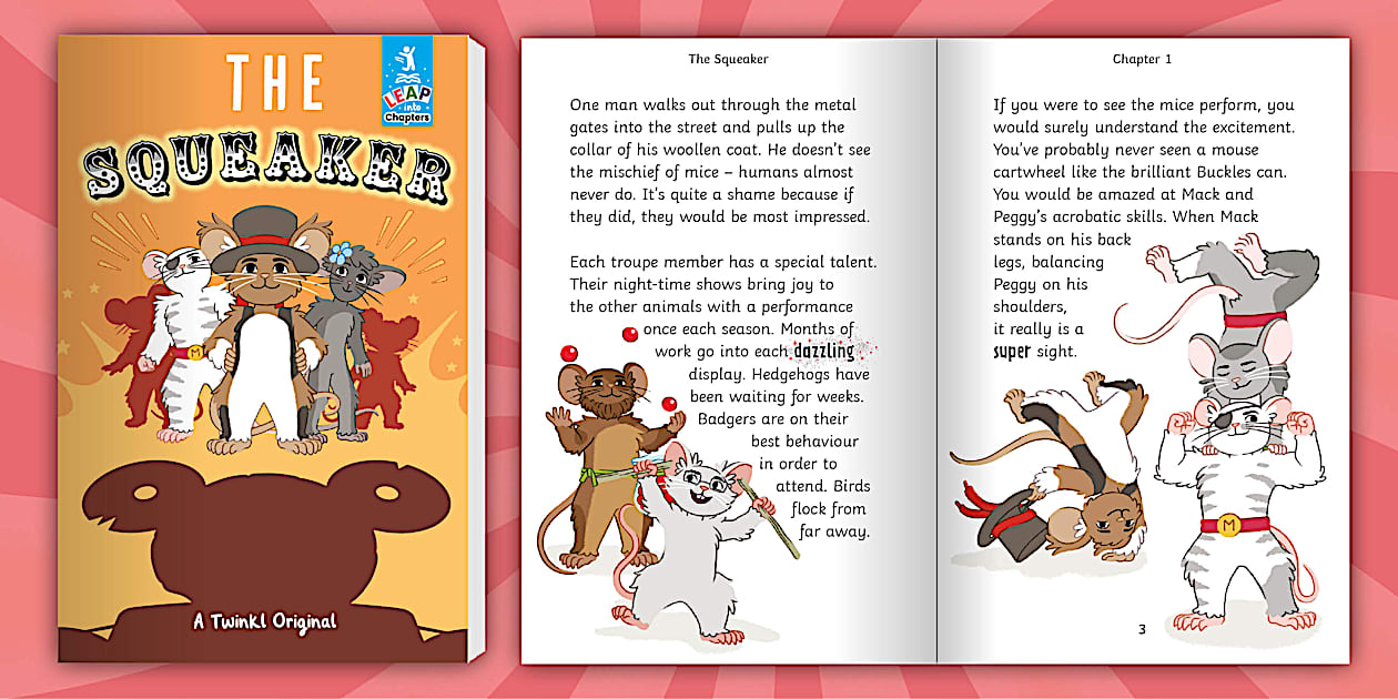 The Squeaker eBook | Twinkl's Leap into Chapters Story