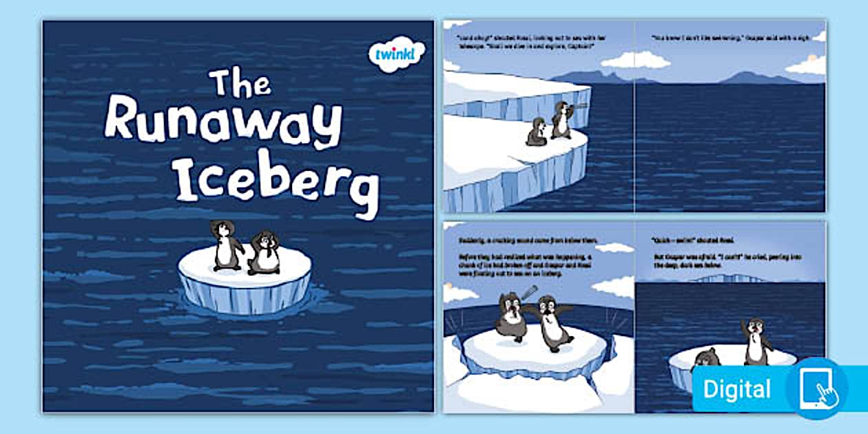 The Runaway Iceberg eBook (teacher made) - Twinkl