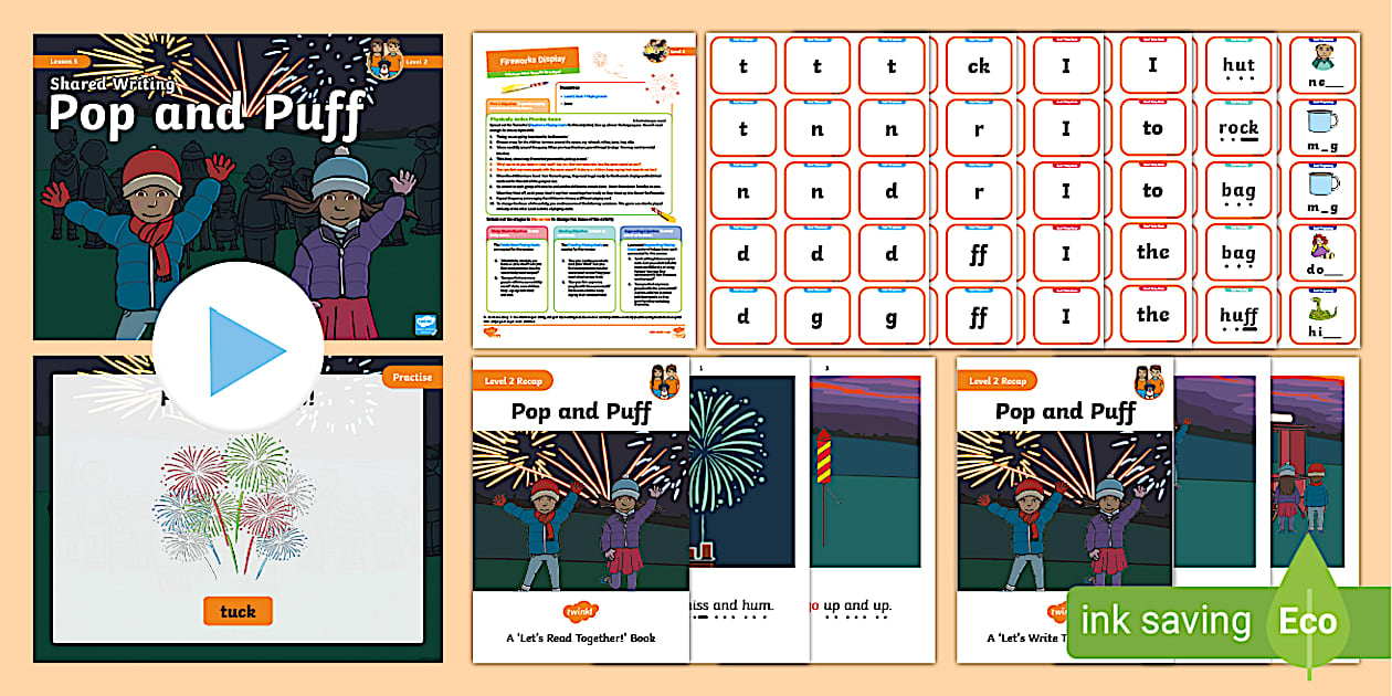 Twinkl Phonics Level 2 Recap Lesson Pack - Twinkl